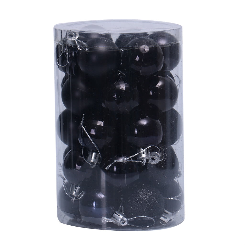 34PC 40mm Christmas Tree Bauble Hanging Ornament for Home Party ...