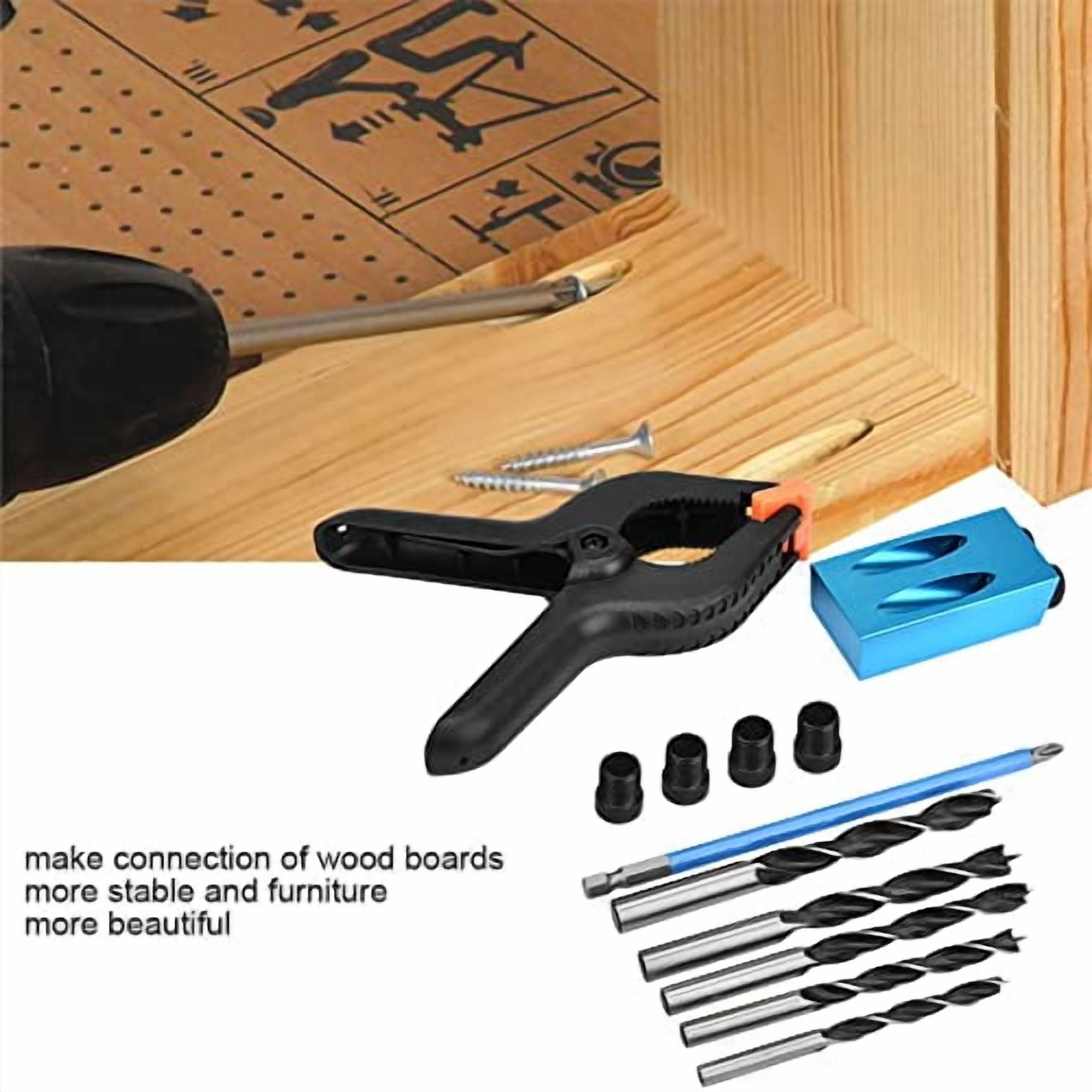 34Pcs Wood Woodwork Guides Joint Angle Tool Carpentry Locator,Pocket ...