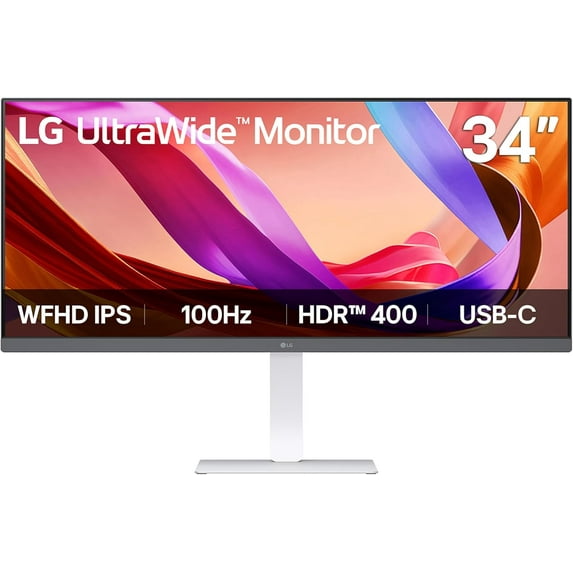 34U530A-W 34-inch UltraWide WFHD (2560 x 1080) IPS Wide Computer ...