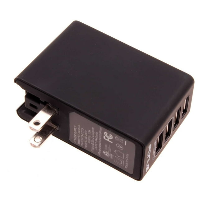 34W Home Charger for Nokia G100/G300/G310 5G - 4-Port USB 6.8A Wall AC ...