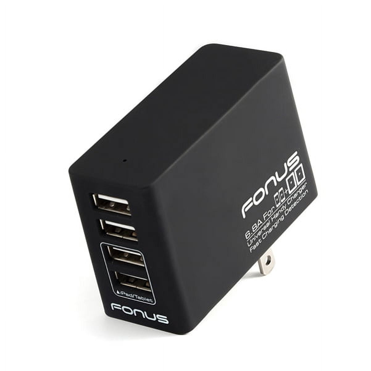 34W Home Charger for Samsung Galaxy Note 20 Ultra Phones - 4-Port USB 6 ...