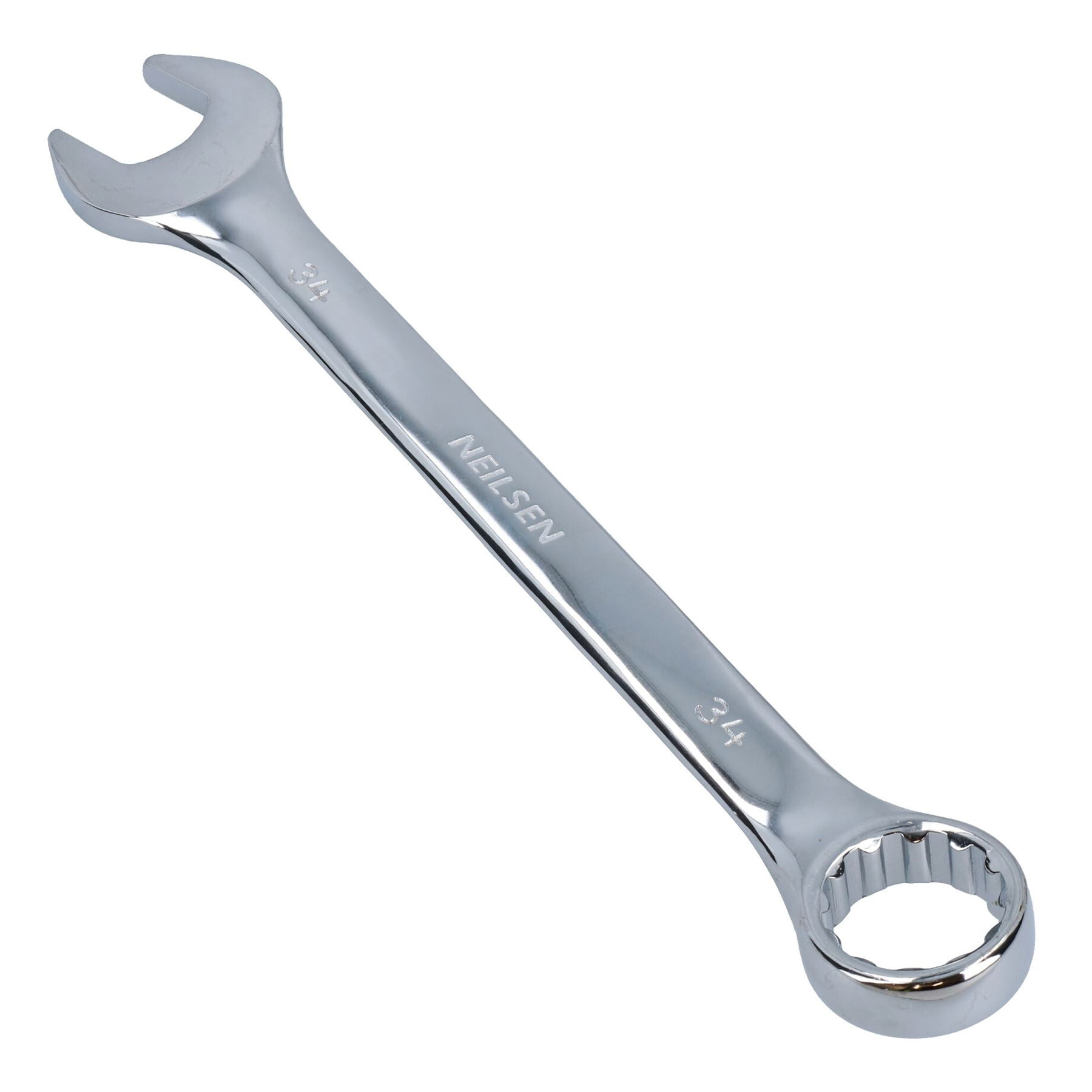 34mm Metric Combination Combo Ring Spanner Wrench Extra Long Bi-Hex ...