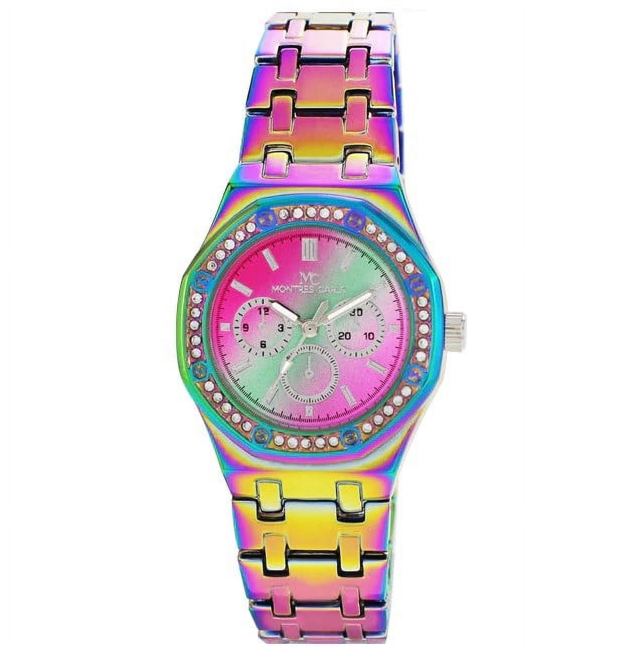 34mm Montres Carlo Fashion Modern Stones Dial Luxury Women Dress ...