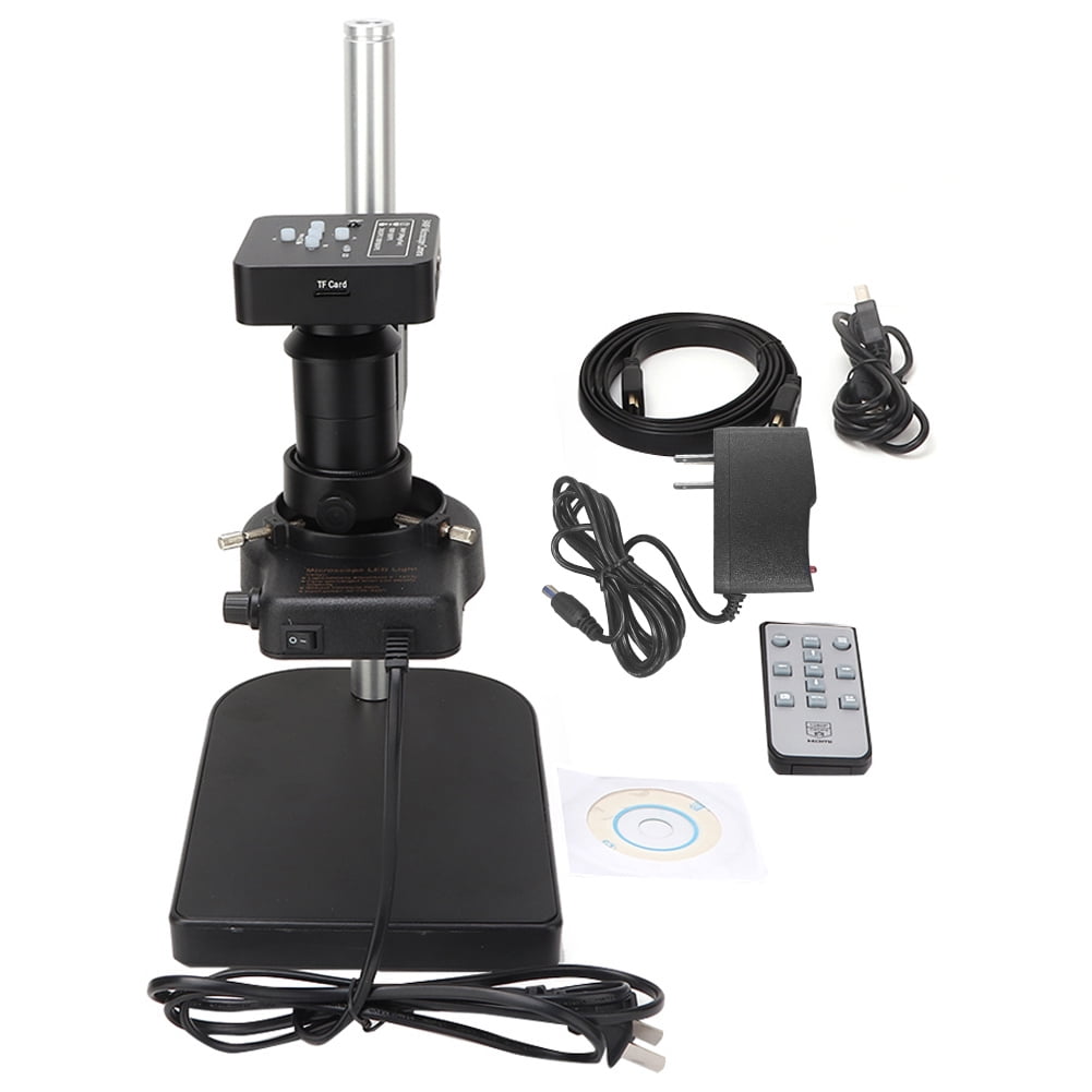 34mp Sensor Pixel Digital Microscope Industrial Microscope Set 100-240V ...