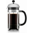 34oz Chambord French Press Coffee Maker, High-Heat Borosilicate Glass ...