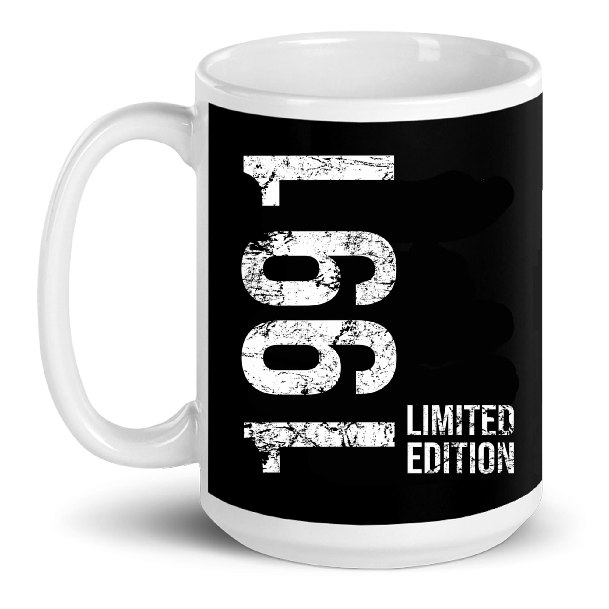 34th Birthday 34 Years Old Man Woman Vintage 1991 Limited Edition Gift Ceramic Mug 15oz (White ...