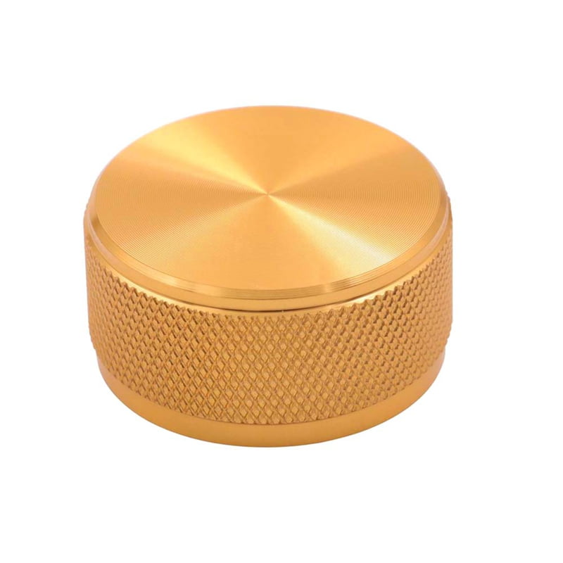 34x17mm CNC Aluminum Knob for Audio Amplifier, Speaker, , CD, Turntable ...