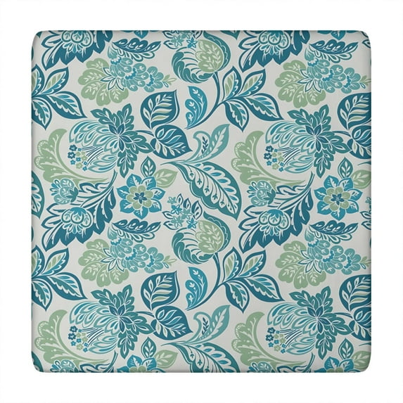 34x34 Inch Square Tablecloth with All-Around Elastic Hem, Bohemian ...