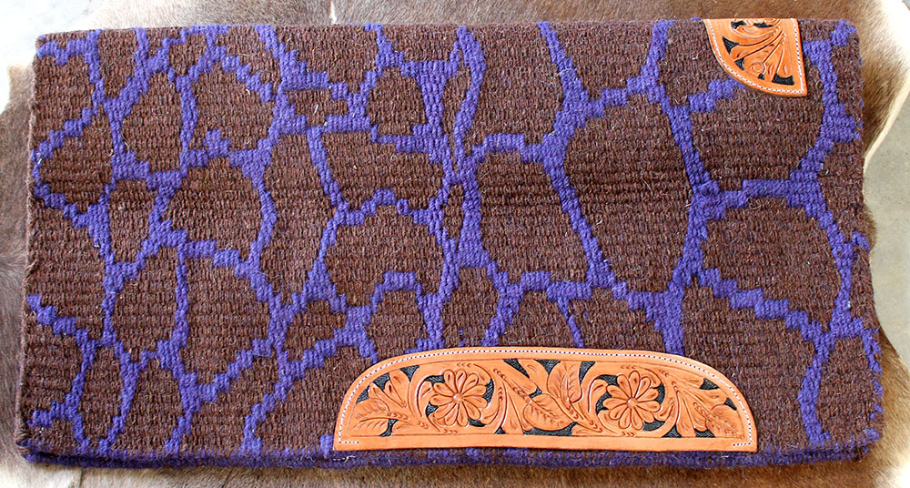 34x36 Horse Wool Western Show Trail SADDLE BLANKET Pad Rug 36S722 ...
