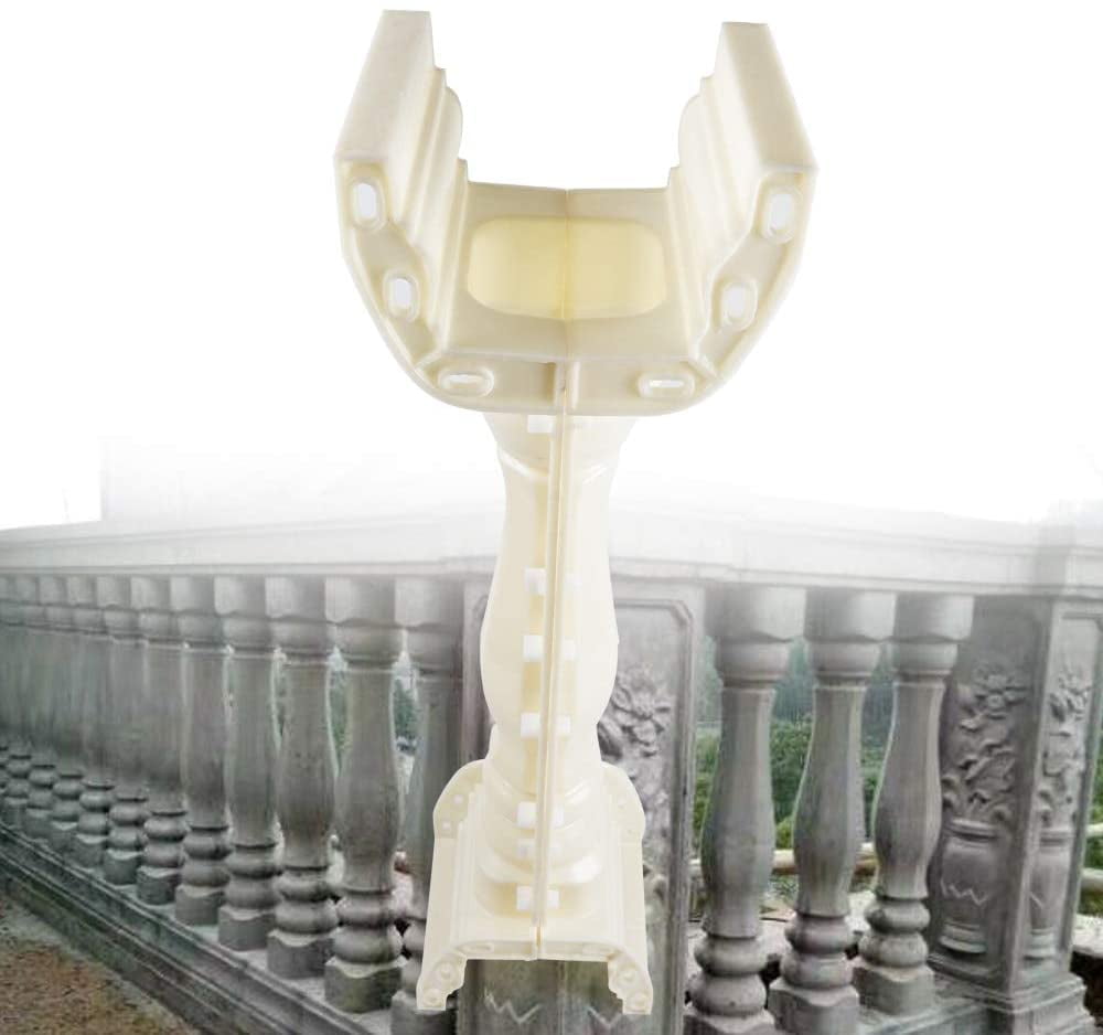 35.04" Roman Cement Railing Mold DIY Concrete Casting Mold Column ...