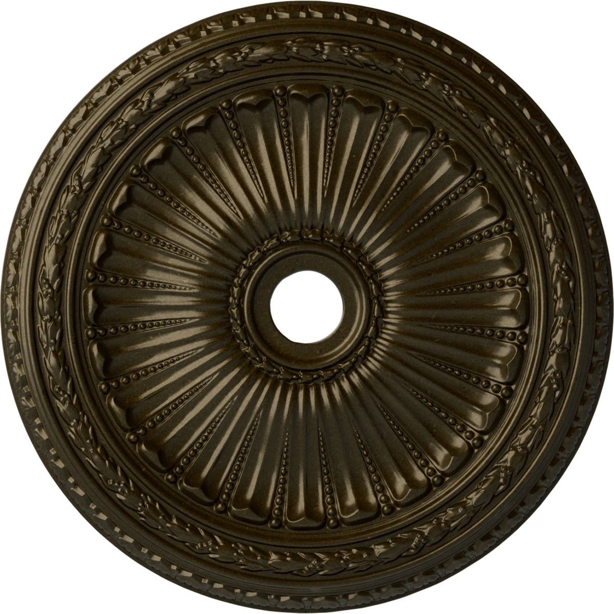 35 1/8"OD x 4 7/8"ID x 2 1/2"P Viceroy Ceiling Medallion (Fits Canopies ...