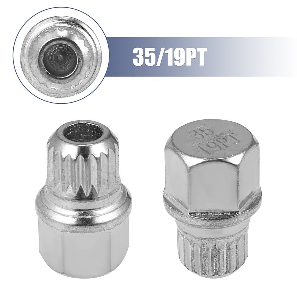 35 19PT Hollow Anti Theft Wheel Lock Lug Nut Removal Key Single Custom for BMW Walmart