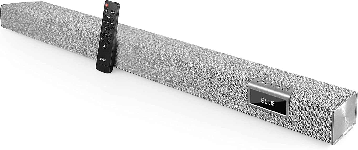 35'' 2.1 Channel Convertible Soundbar - Wireless Bluetooth with Remote ...