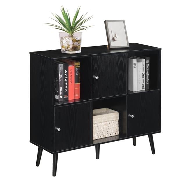 35.25 x 11.50 x 29.75 in. Xtra Storage 3 Door Cabinet Console Table ...
