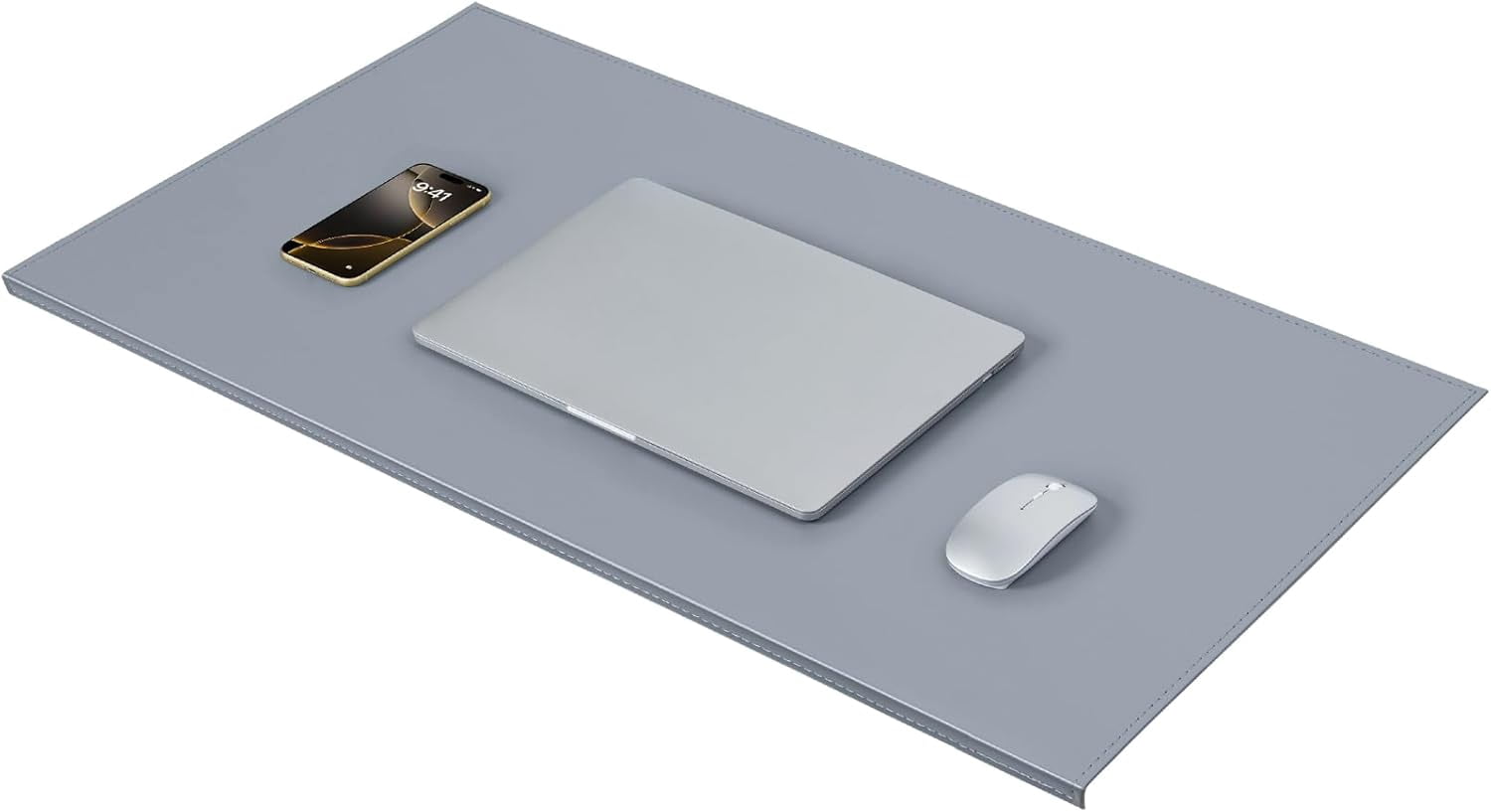 35.4"x 18.9" Soft PU Leather Surface Office Desk Mouse Mat Anti-Push ...