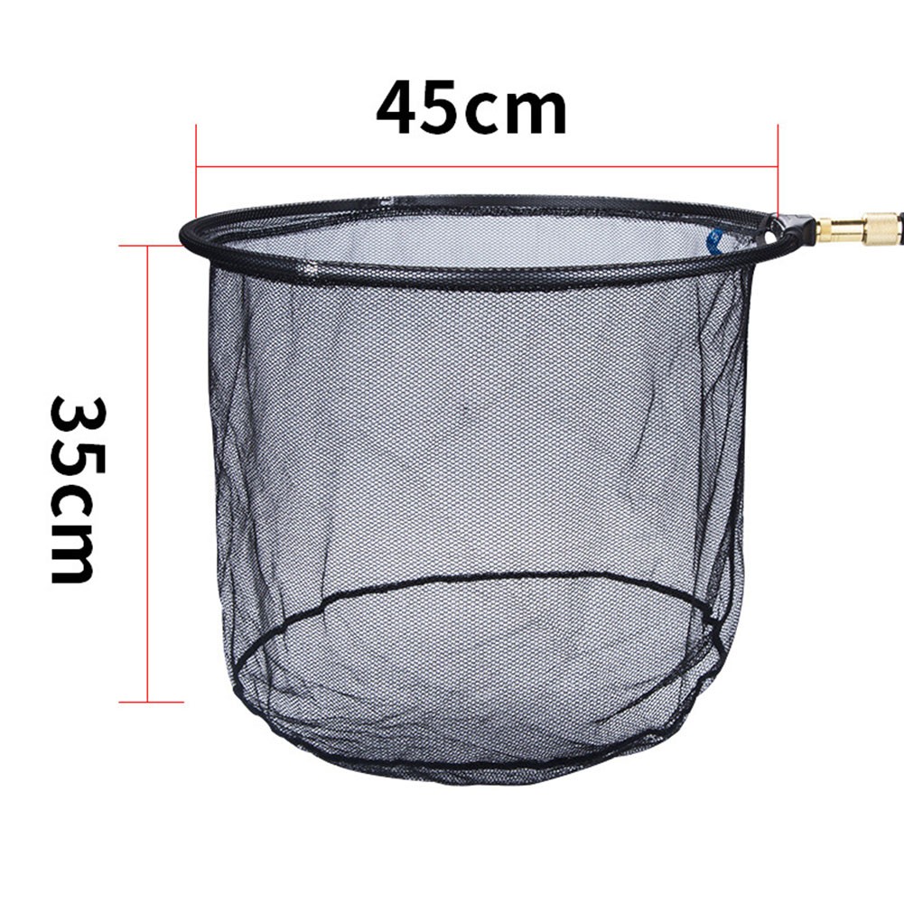 35/40/45Mm Carbon Fiber Telescoping Fishing Landing Rod Net Folding Net ...