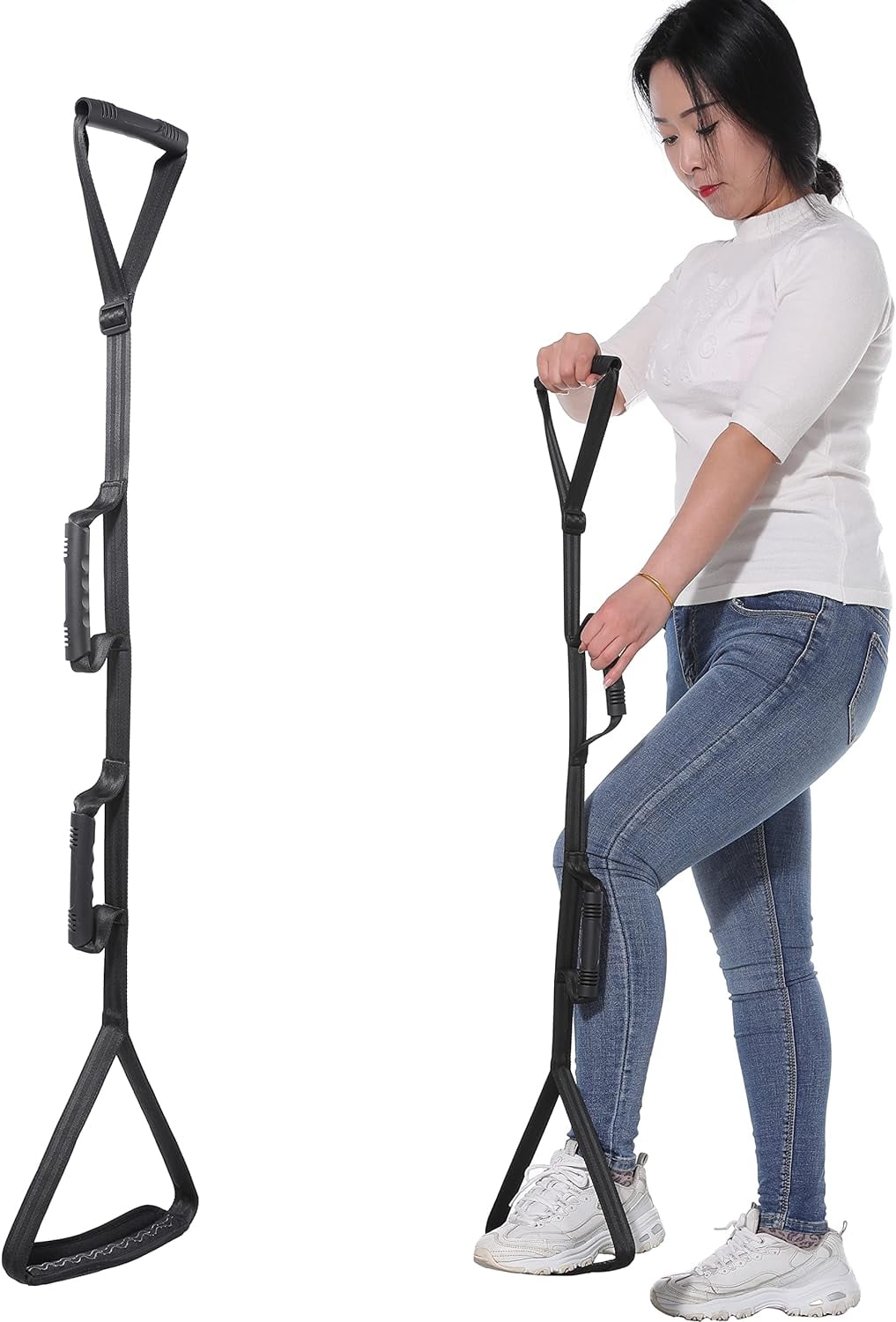 35-44 Inch Upgraded Version Long Leg Lifter Strap - Multi-Loop ...