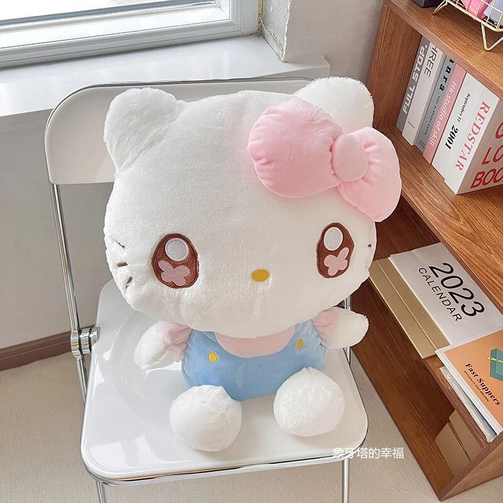 35/45cm Sanrio Sweet Hello Kitty Plush Toy Lovely Fluffy Stuffed ...
