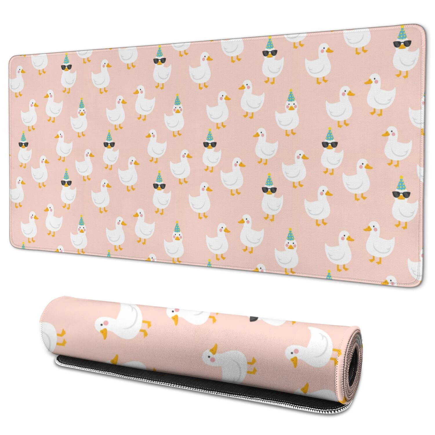35.4x15.7 Inch Gaming Mouse Pad, Non-Slip Stitched Rubber Desk Mat for ...