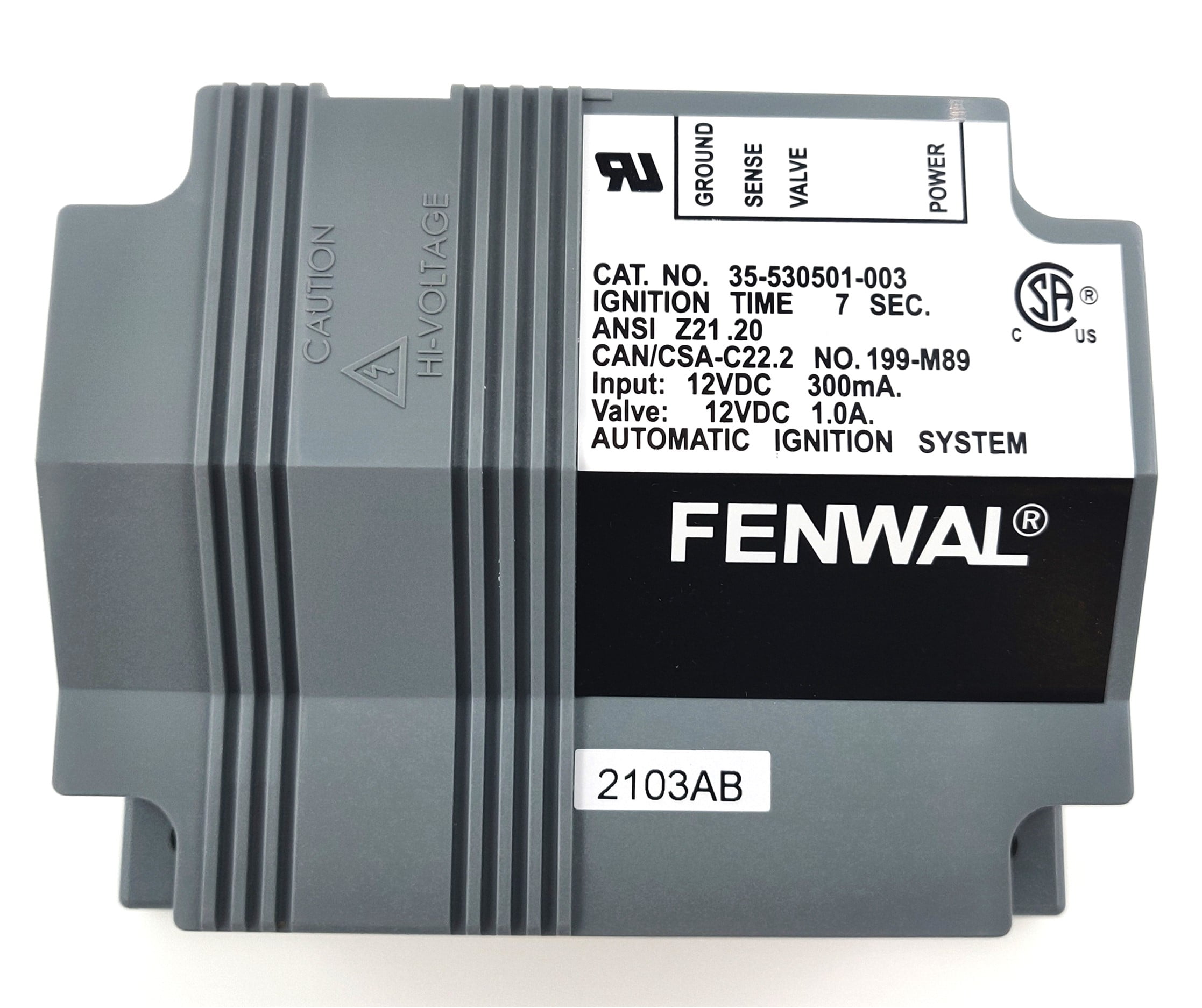 35-530501-003 IGNITION MODULE - EXACT FIT FOR FENWAL - REPLACEMENT PART ...