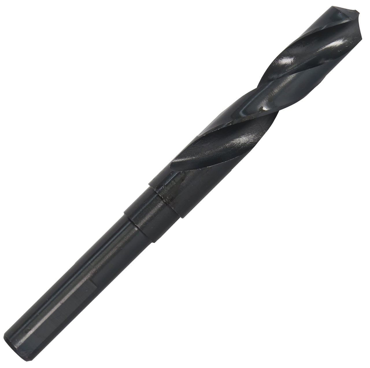 35/64" High Speed Steel Reduced Shank Drill Bit with 1/2" Shank ...