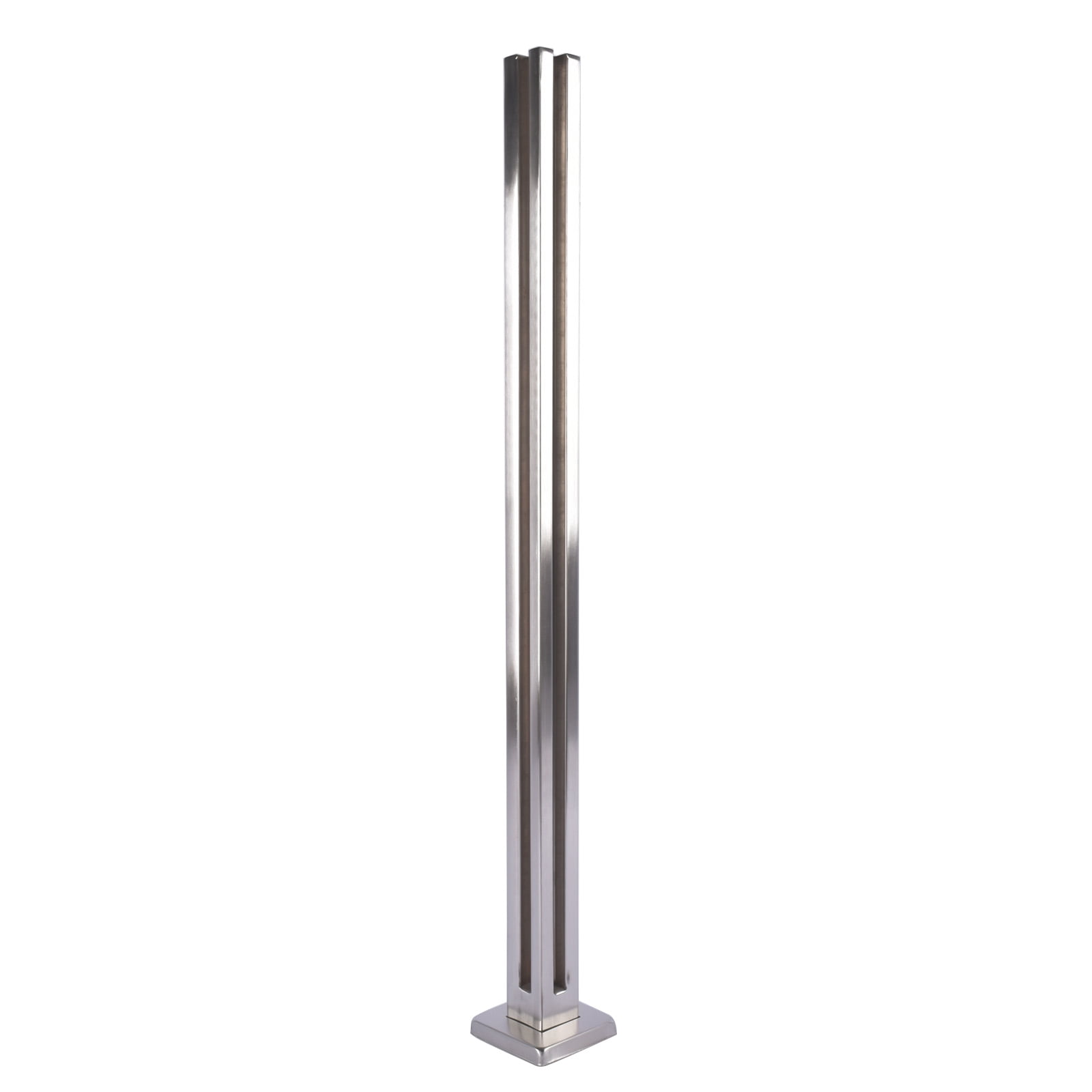 35.8” Cable Railing Post Corner Post, 304 Stainless Steel Glass Railing ...