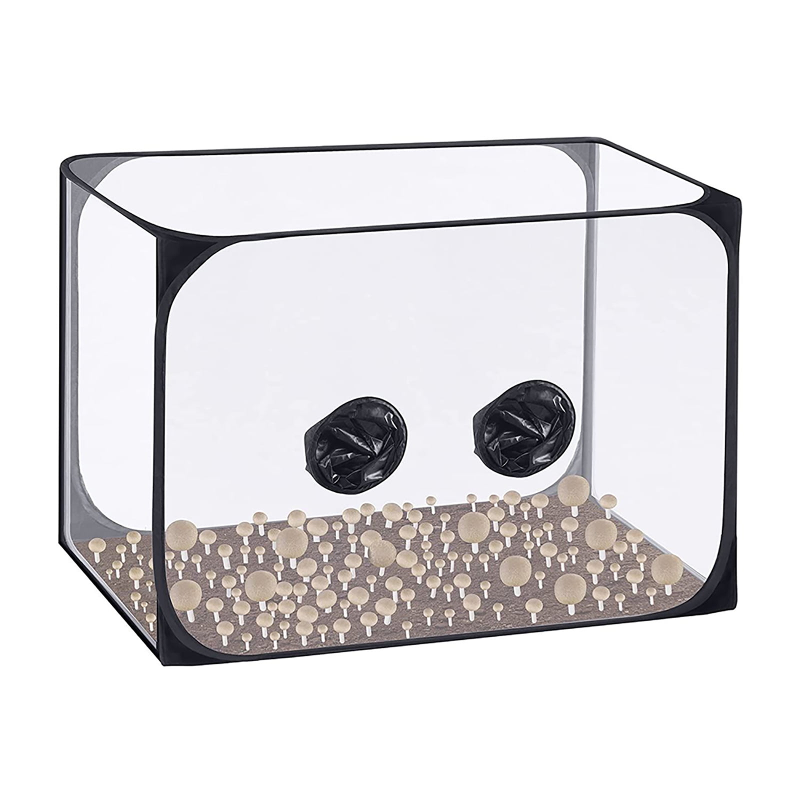 35.8x23.2x22.8inch Still Air Box Pop Up Mushroom Grow Tent Kit Portable ...