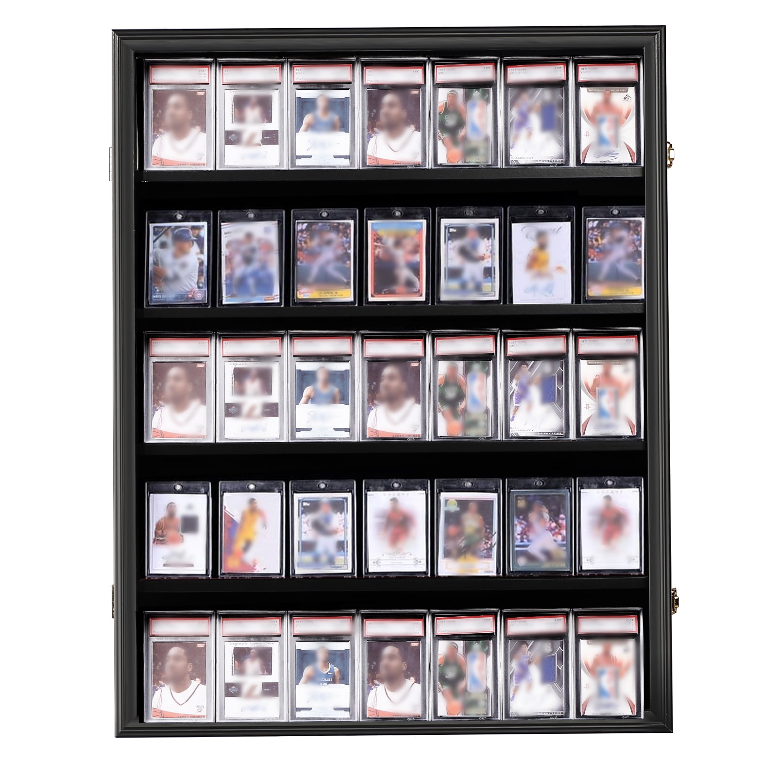 IHEIPYE 35 Card Display Case - Graded Sports Trading Cards Frame - Wall ...