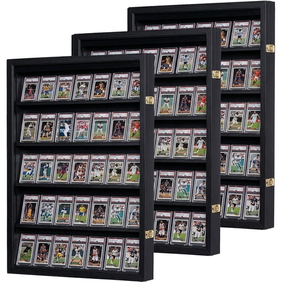 35 Baseball Card Display - Graded Sports Card Display Frame Metal Clasp ...