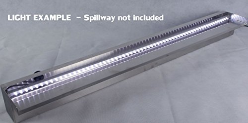 35" Bright White LED Waterfall Spillway Light Strip - Walmart.com