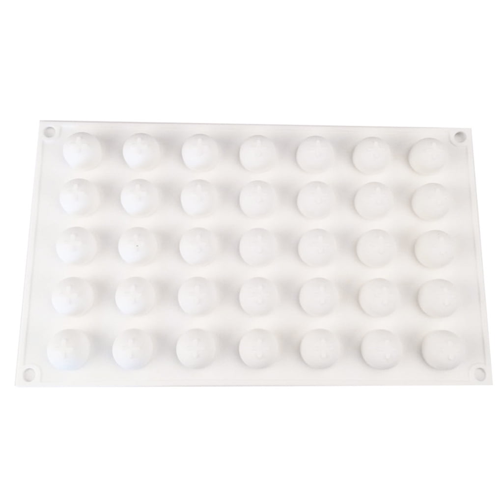 35 Cavity Round Sphere Ball Silicone Mold Cake Decorating Mousse ...