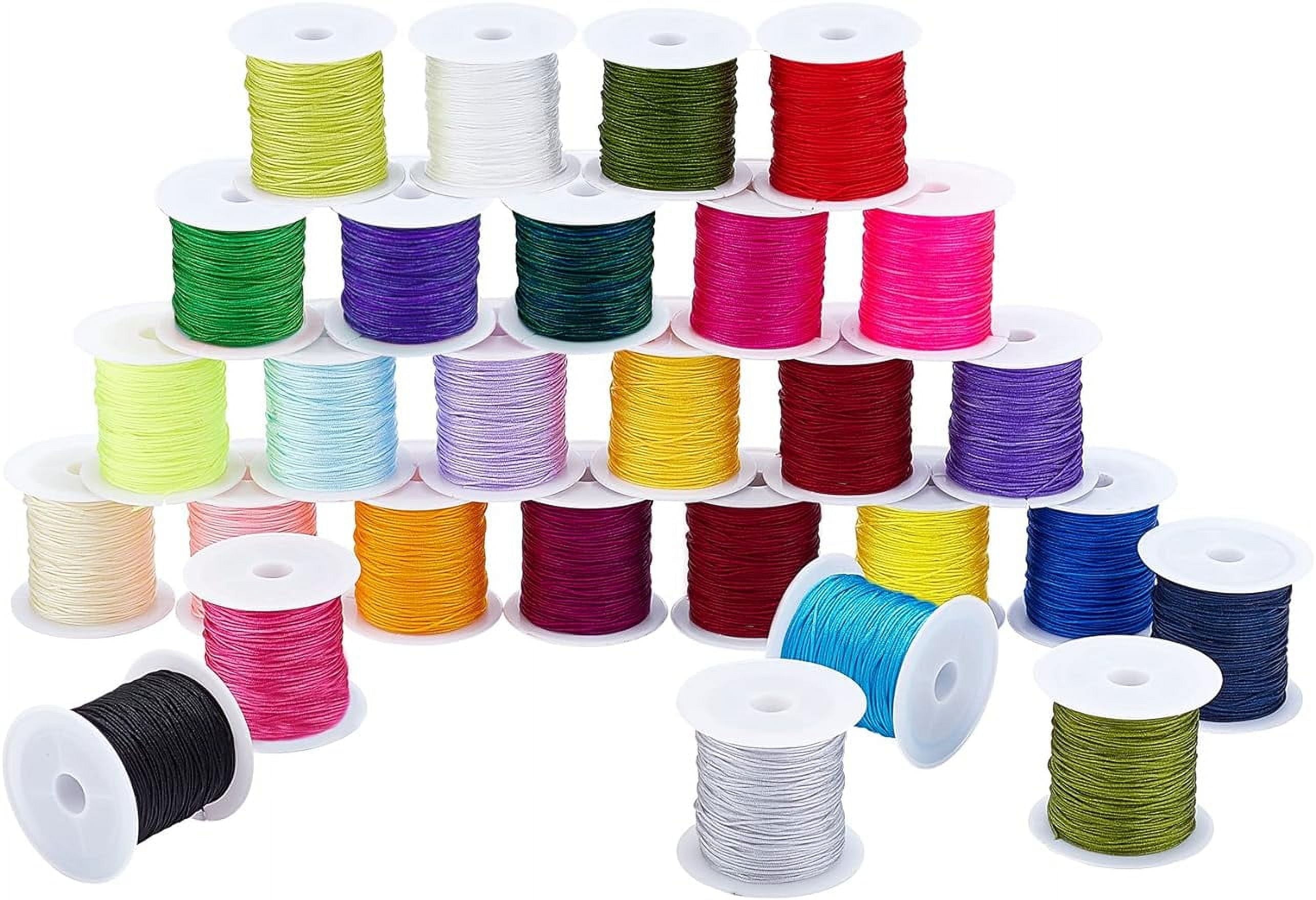 35 Color 0.8mm Nylon Beading Cord 350 Yards Trim Thread for Chinese ...