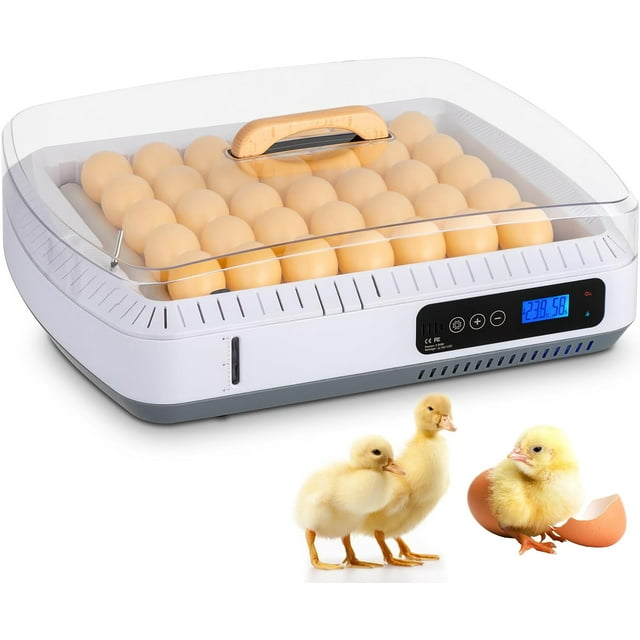 35 Egg Incubators for Hatching Eggs, Chicken Egg Incubator with Automatic Egg Turning and ...