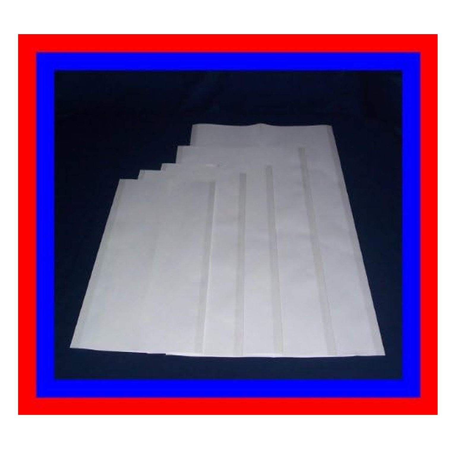 35 Fold-On Archival Book Covers - Sampler Pack - Clear, Mylar ...