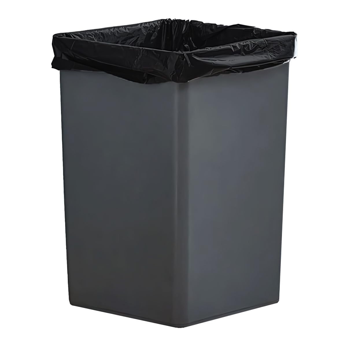 35 Gallon Recycling Bin, Square Trash Can, Garbage Bin, Durable Waste ...