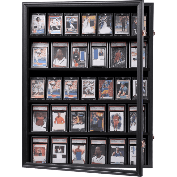 KCRasan 35 Graded Sports Card Display Case -Baseball Card Display Frame ...