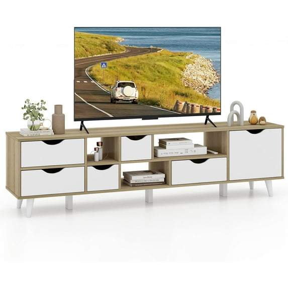 35'' High Behind Couch Table, Narrow Console Table with Outlet, Sofa ...