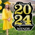 LiZHi Yard Sign, Class of 2024 Congrats, 35” x 27” - Walmart.com