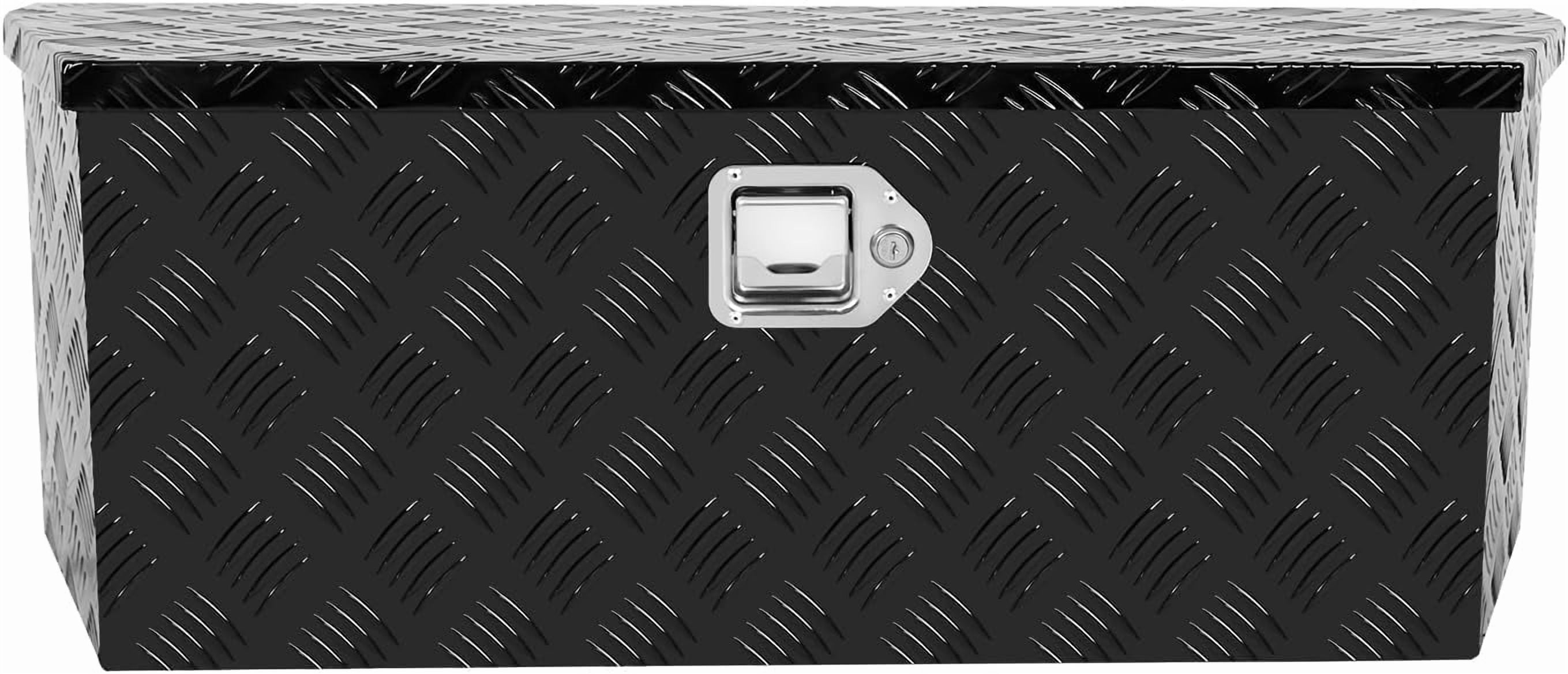 35 Inch Trailer Tool Box,Aluminum Storage Tongue ToolBox,35"x12"x12 ...