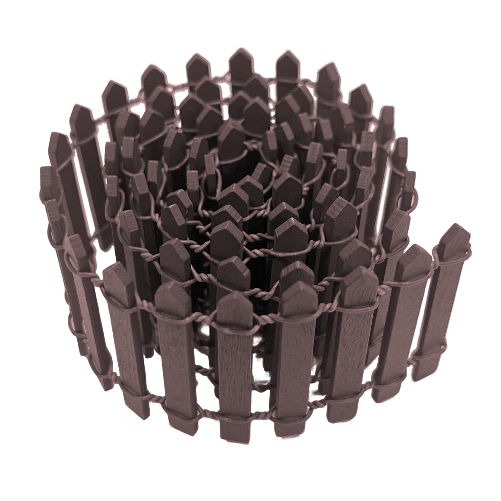 35 Inches Mini Fairy SSF20 Garden Fence DIY Small Wood Decorative ...