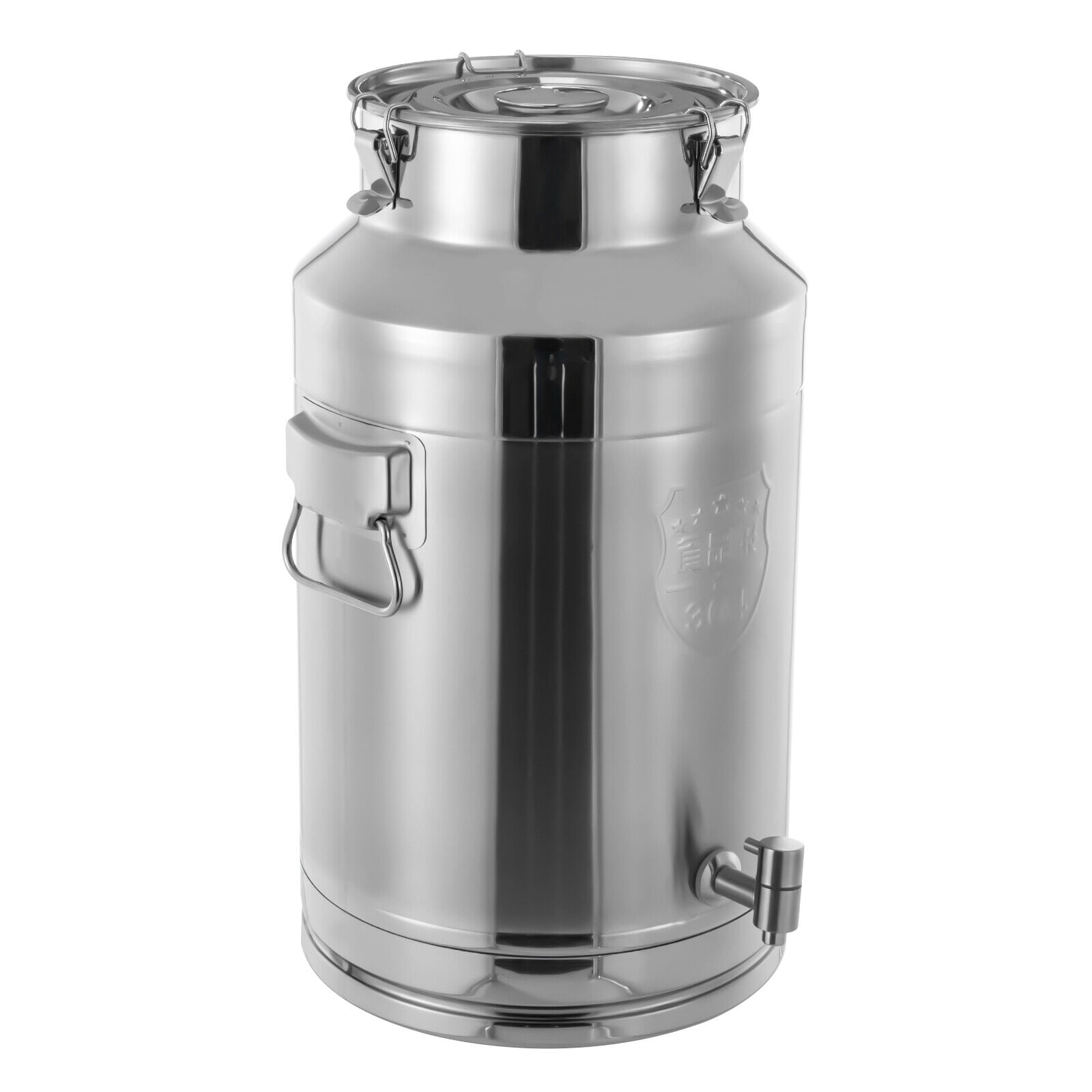 Gallon Milk Can LOYALHEARTDY 13.2 Gallon Stainless Steel Milk Can 50 ...