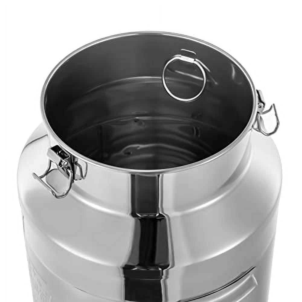 35 Liter Stainless Steel Milk Can Milk Bucket Milk Storage Container 9. ...