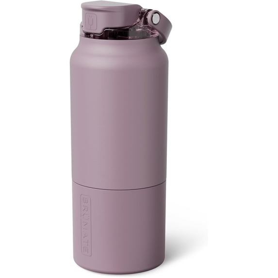 35 Ounce Insulated Stainless Steel Water Bottle with Removable Silicone ...