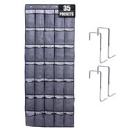 Fashionable Rolling Shoe Rack with Fabric Cubbies - Black - Walmart.com