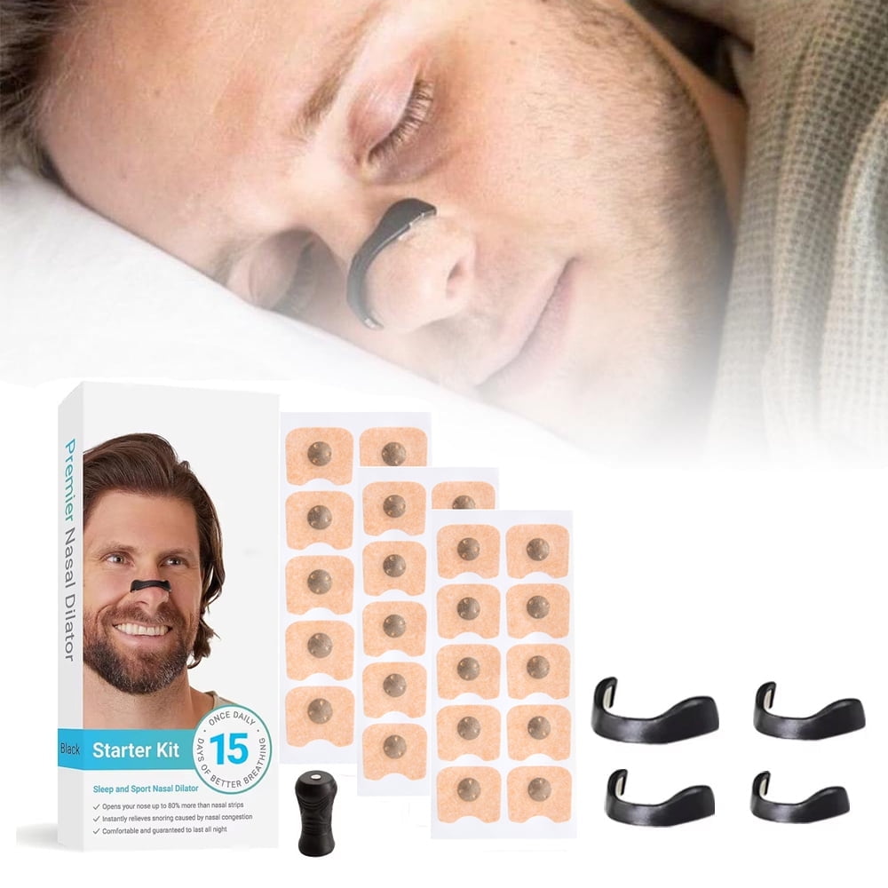 35 PCS Breathing Nasal Strips Starter Kit, Anti-Snoring Strips for ...