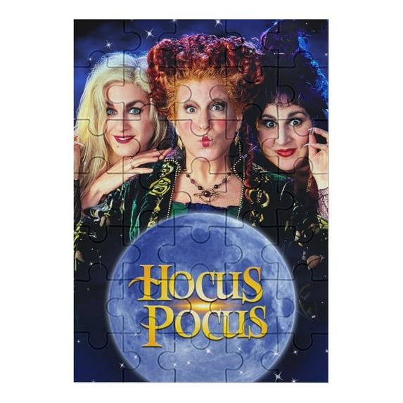 35 PCS Jigsaw Puzzle Hocus Pocus Wooden Puzzle Challenging Game Fun ...