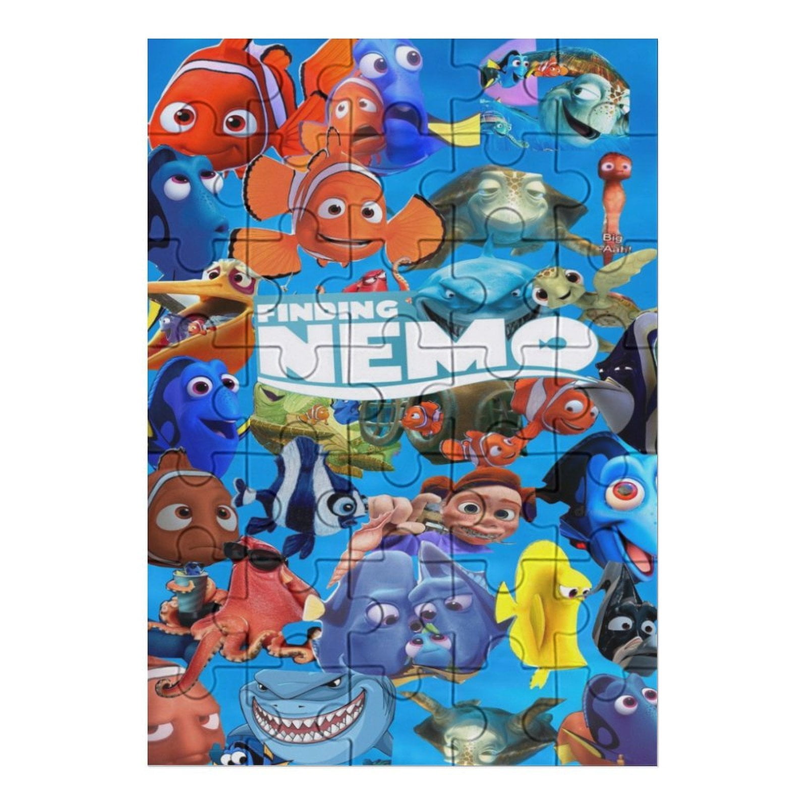 35 PCS Jigsaw Puzzle Nemo Wooden Puzzle Challenging Game Fun Artwork ...