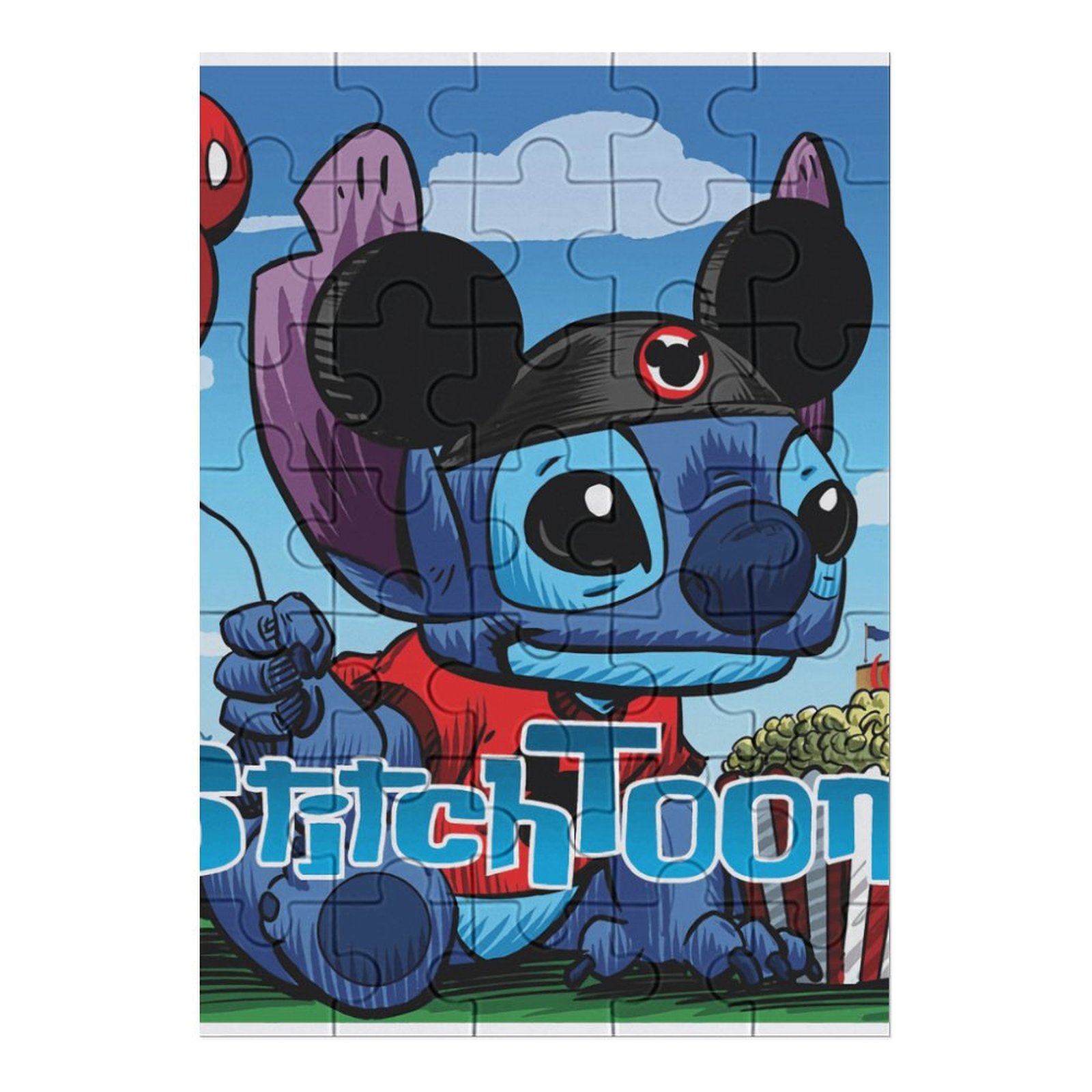 35 PCS Puzzle Puzzle -Stitch Puzzle skills development toys for ...