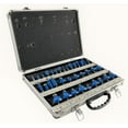35 Piece Carbide 1/4" Shank Router Bit Set with Aluminum Carrying Case ...