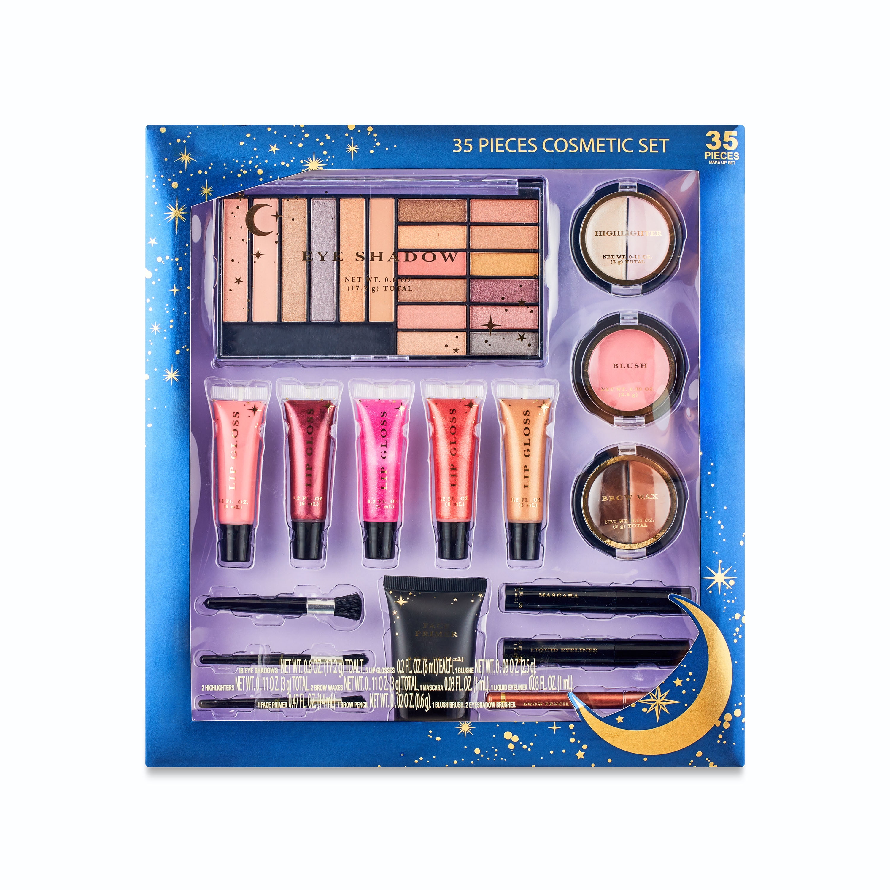 35-Piece Cosmetic Set - Walmart.com